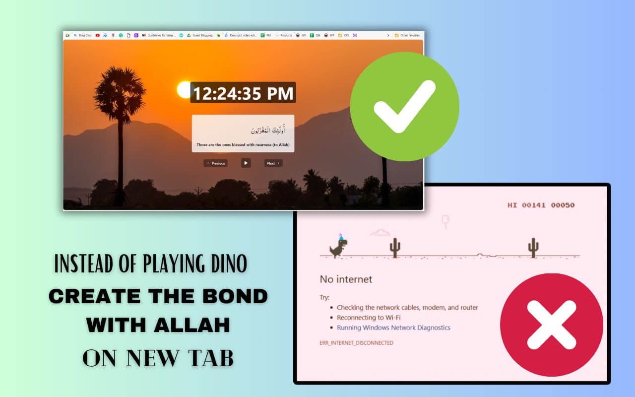 Get Quran Tab Pro Now - Number 1 Quran Browser Extension
